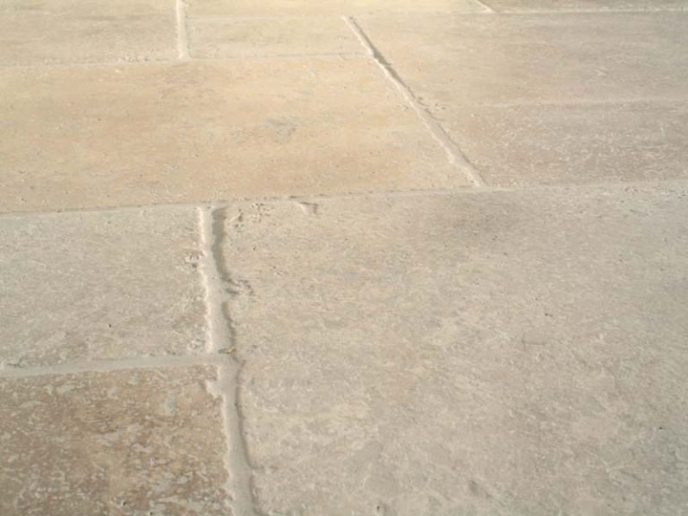 Travertine Tumbled Opus Pattern - London Floors Direct